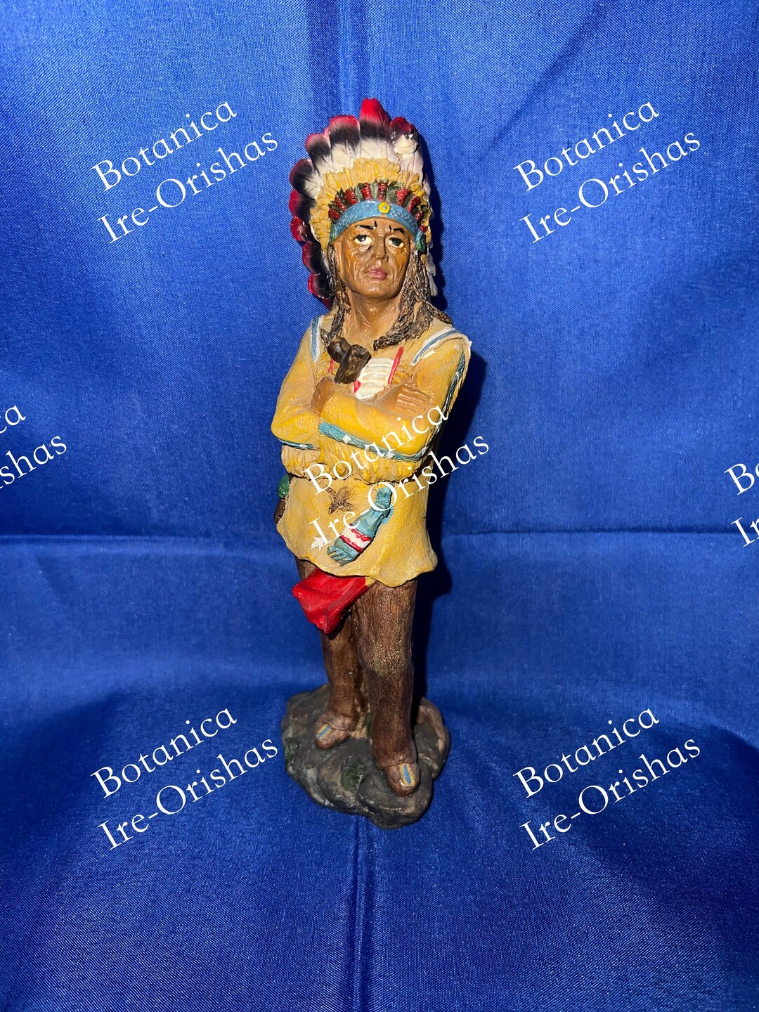 Estatua Statue INDIO Cacique INDIAN CHIEF - Etsy