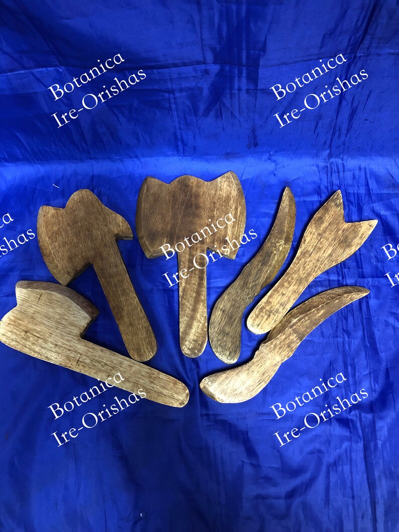 Herramientas Tools of SHANGO CHANGO Religion Yoruba Ifa Orula Santeria ...