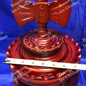 Corona Crown PARA Shango Chango De Madera RELIGION YORUBA Ifa Santeria ...