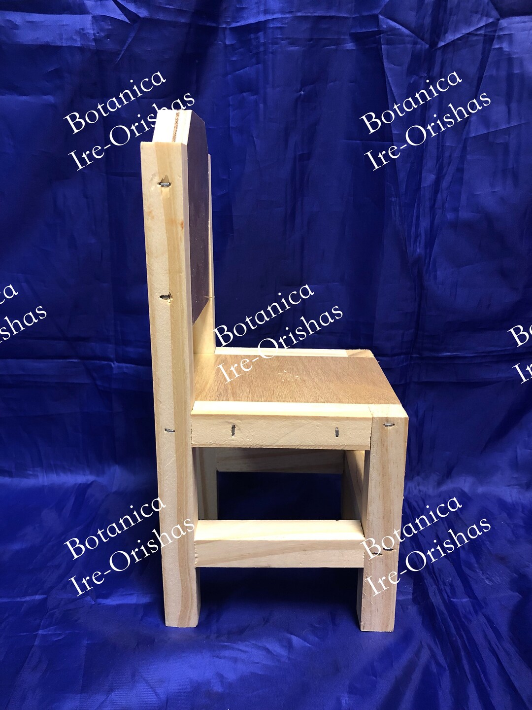 TABURETE Banco Banquito Silla 12 Wooden Chair Ifa Santeria Religion ...