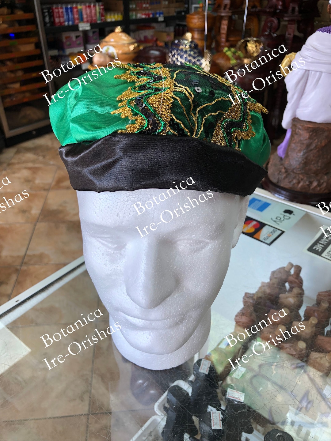 GORRO DE Ogun Oggun Religion Yoruba Ifa Santeria - Etsy