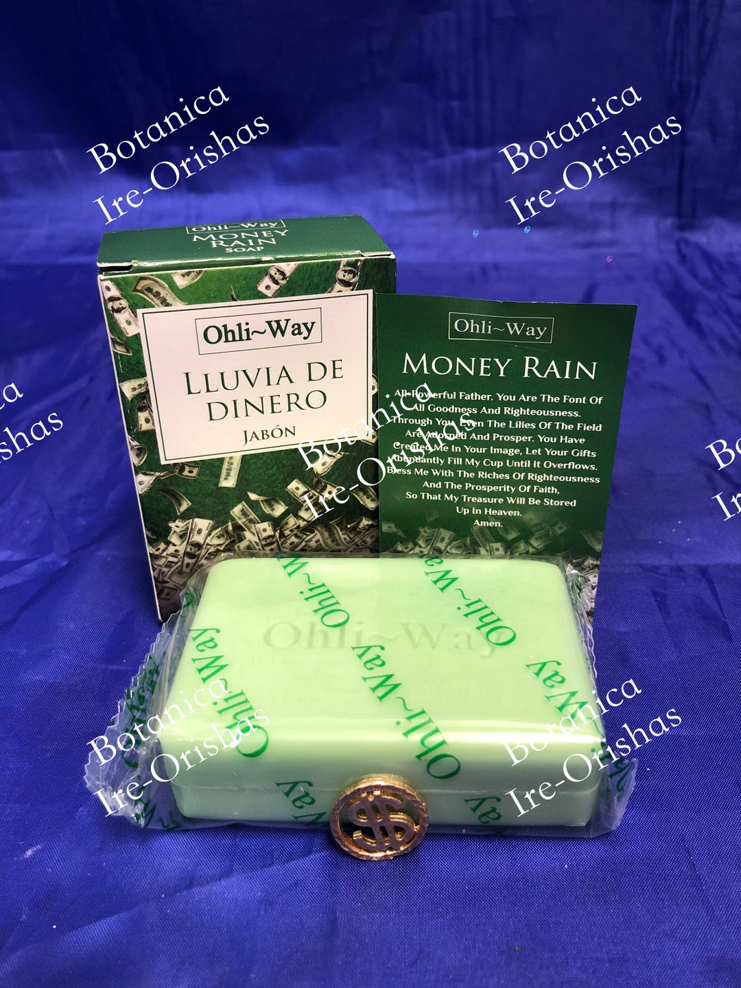 Jabon Lluvia De Dinero, Money Rain Soap Religion Yoruba Ifa Santeria ...