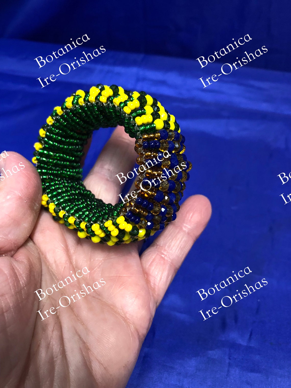 Ide Ilde De Orula Con Oshosi Ochosi En Cristal Glass Fino - Etsy