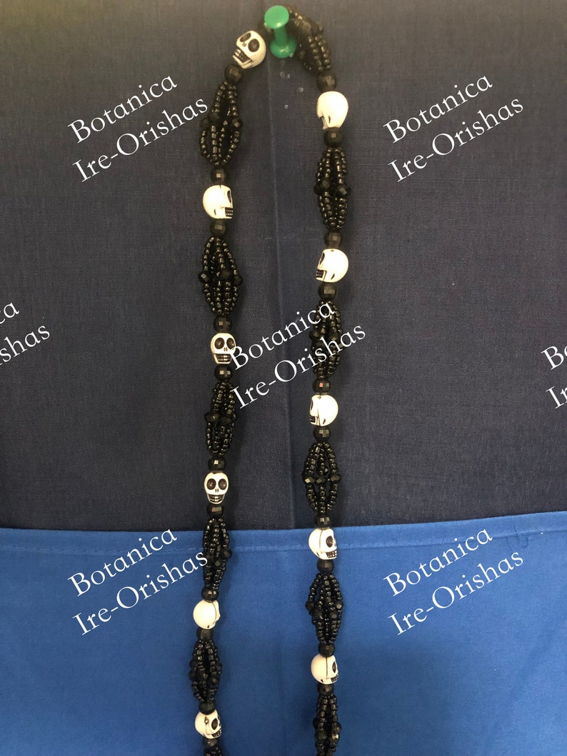 Collar Eleke De Orun Eggun Palo Religion Yoruba Ifa Santeria - Etsy