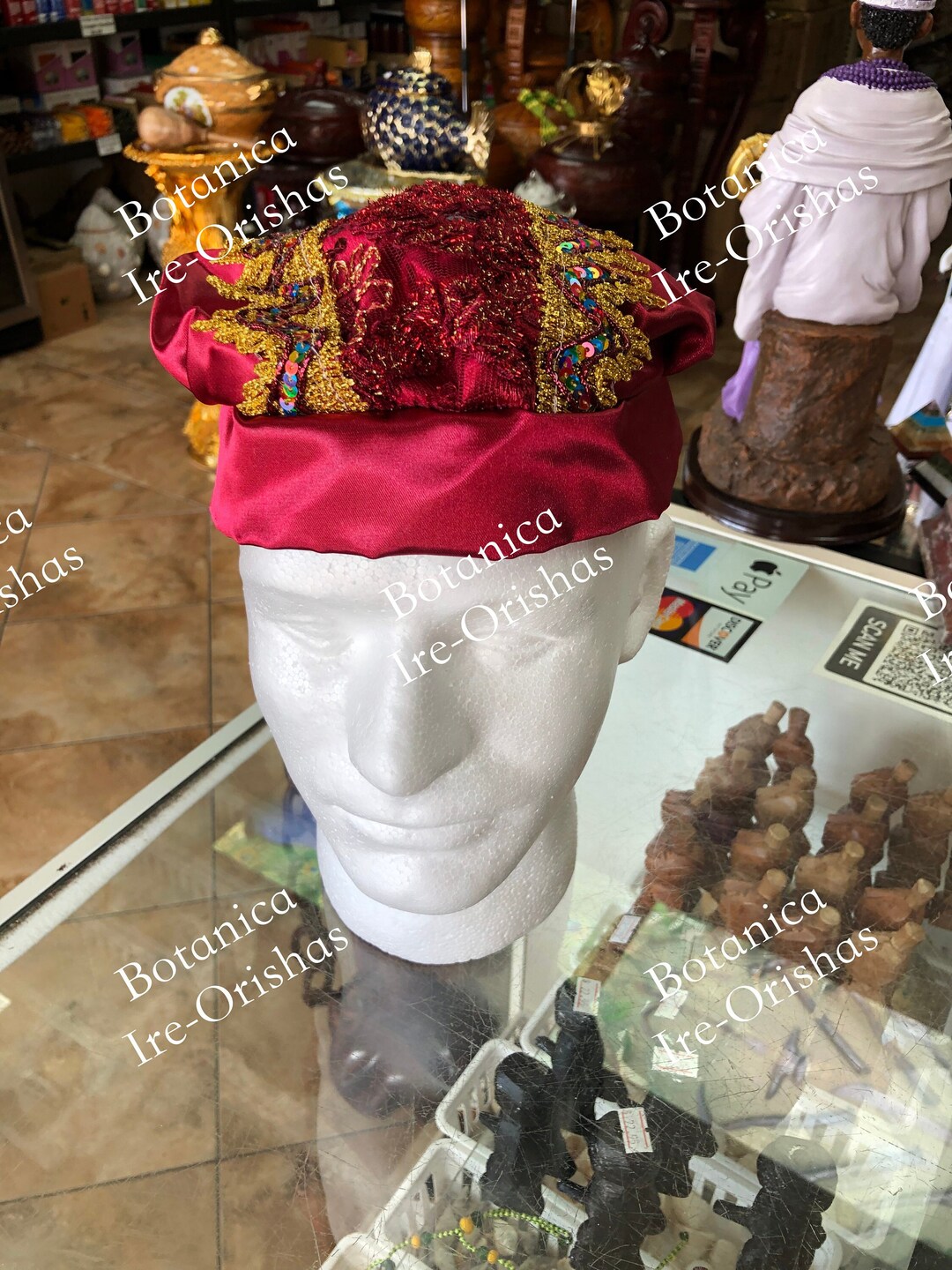 GORRO DE Shango Chango Religion Yoruba Ifa Santeria - Etsy