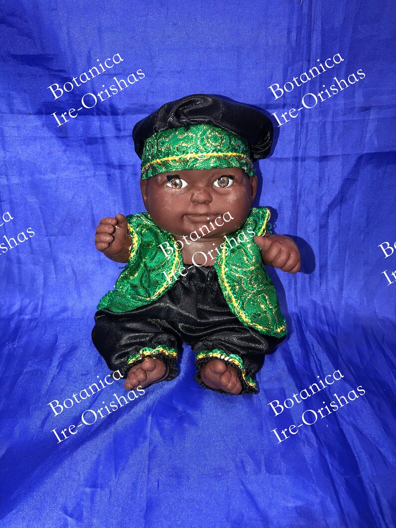 Jimaguas Ibeyi Doll Ogun Oggun Chiquito Small Religion Yoruba Santeria ...