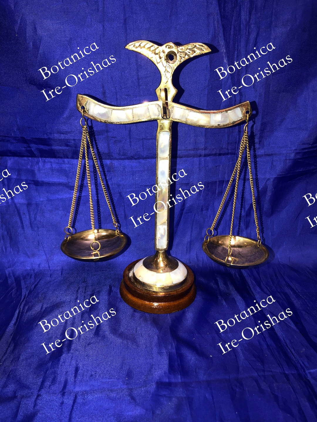 Balanza Balansa De Metal Dorado Scale Religion Yoruba Ifa Santeria - Etsy