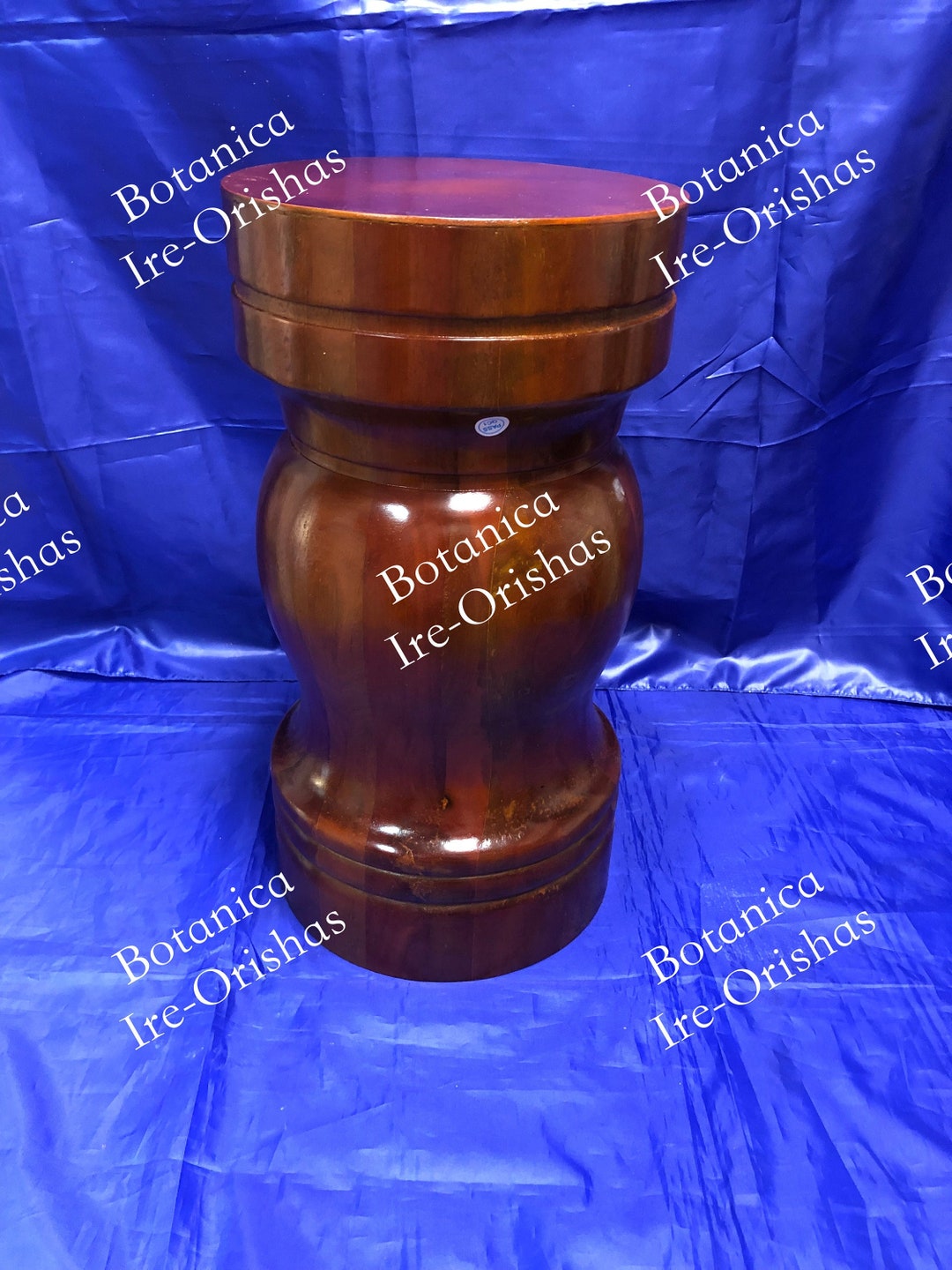 Pilon 16" De Shango Chango Agayu Agallu En Madera Cherry Religion ...