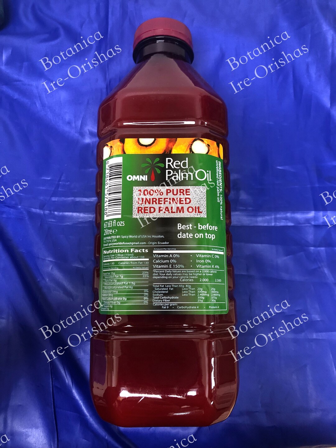 100% Manteca Corojo 2LT / Red Palm Oil 67.63oz - Etsy