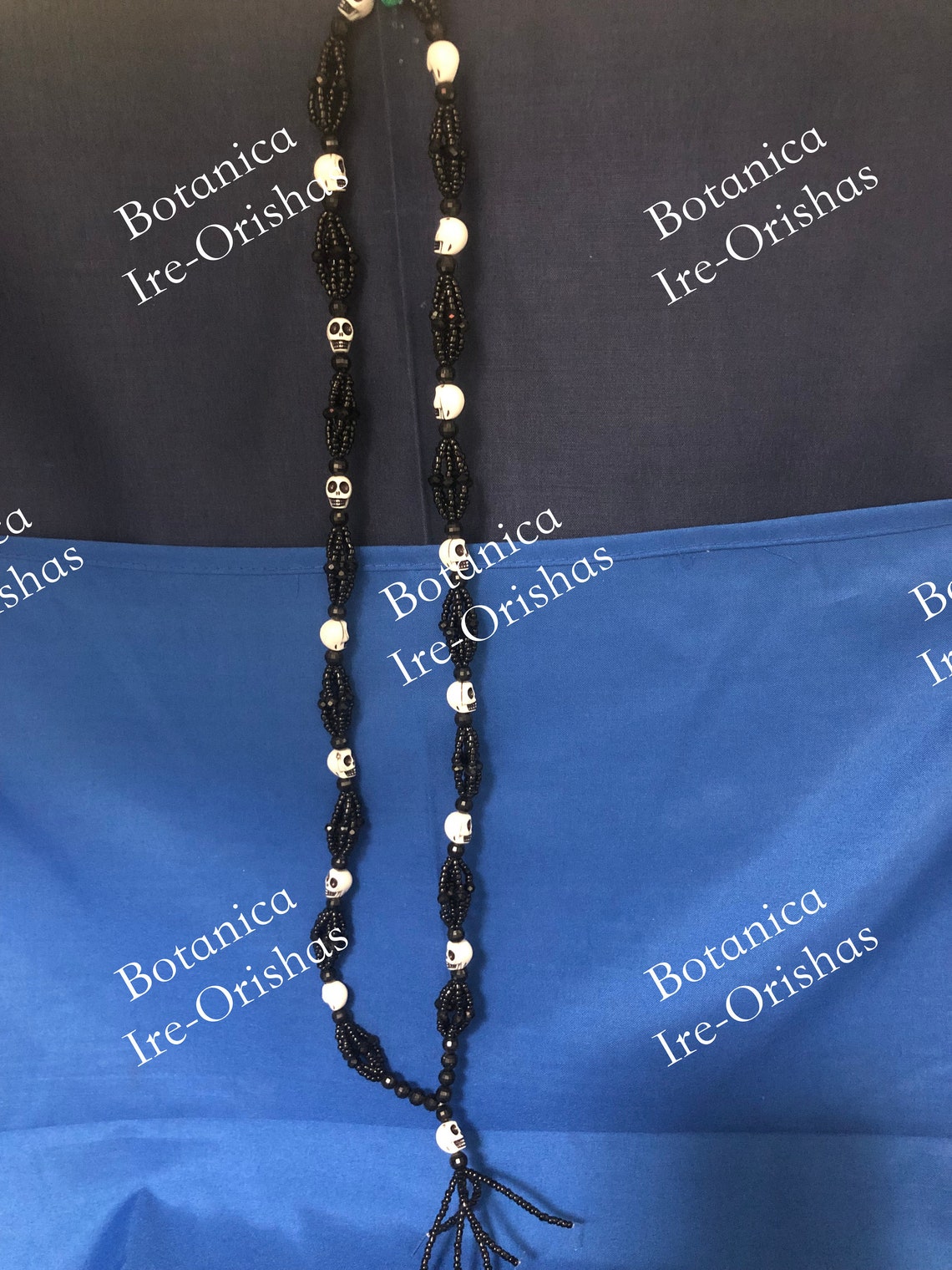 Collar Eleke De Orun Eggun Palo Religion Yoruba Ifa Santeria - Etsy