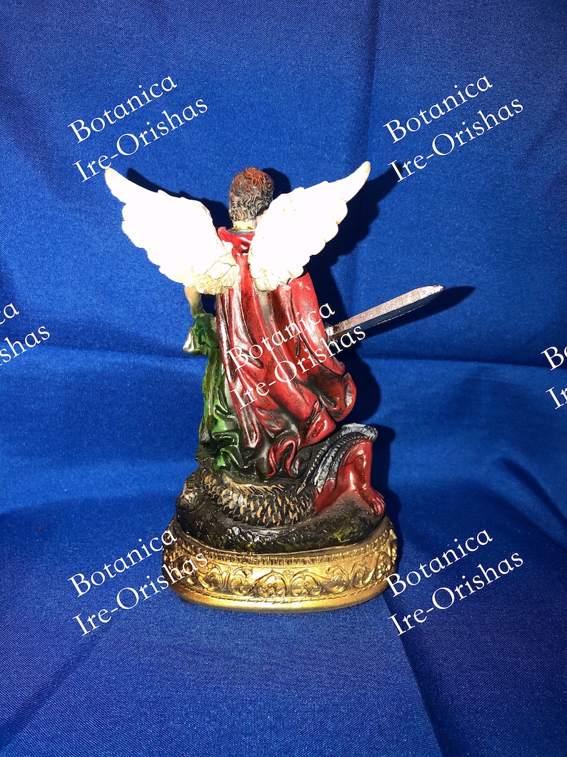 ESTATUA STATUE San Miguel Arcangel 5 Religion Yoruba IFA - Etsy