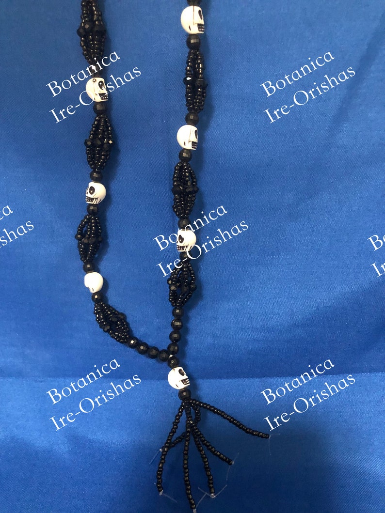 Collar Eleke De Orun Eggun Palo Religion Yoruba Ifa Santeria - Etsy
