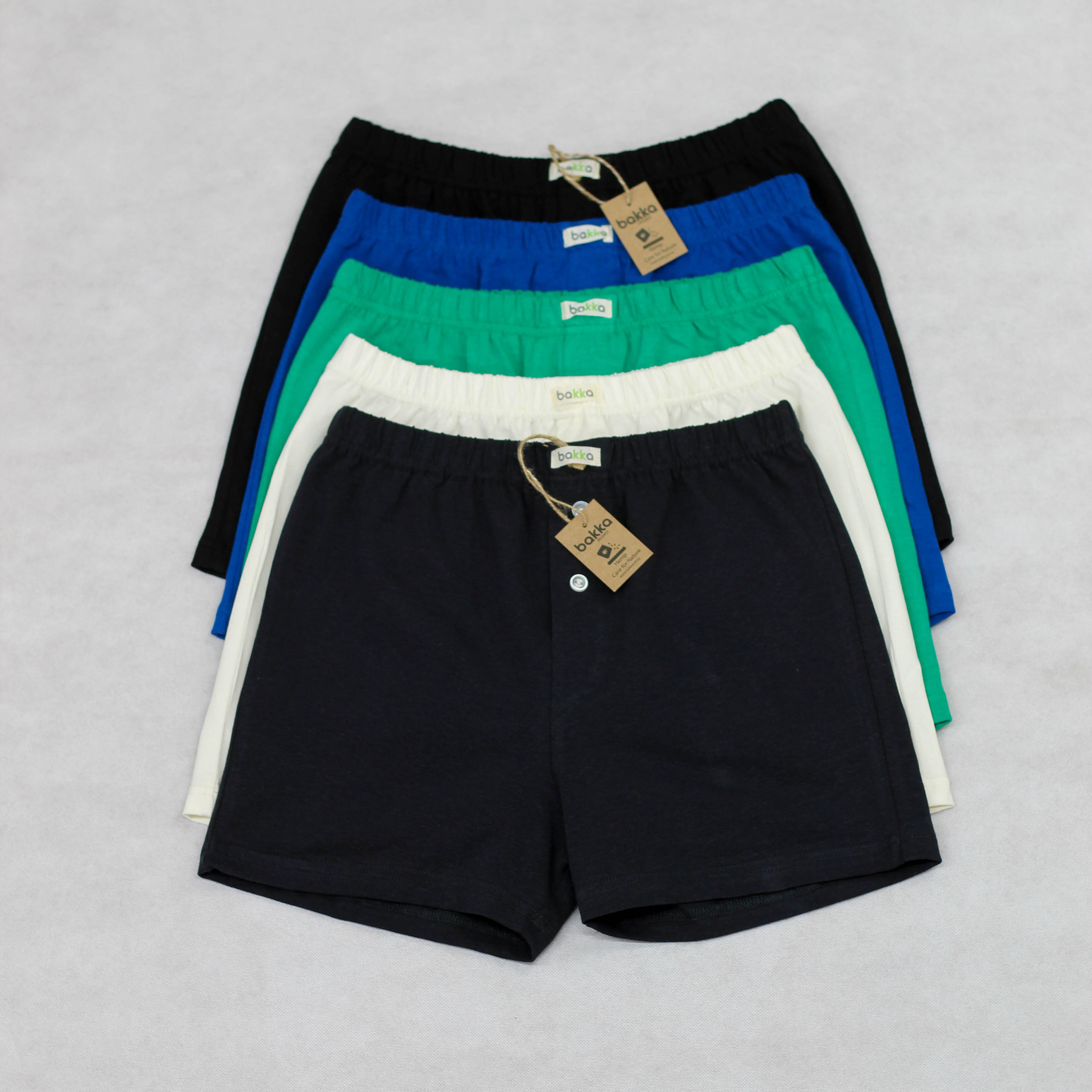 Hemp Underwear, Hemp Panties Men, Black, White, Blue, Red, Underpants ...
