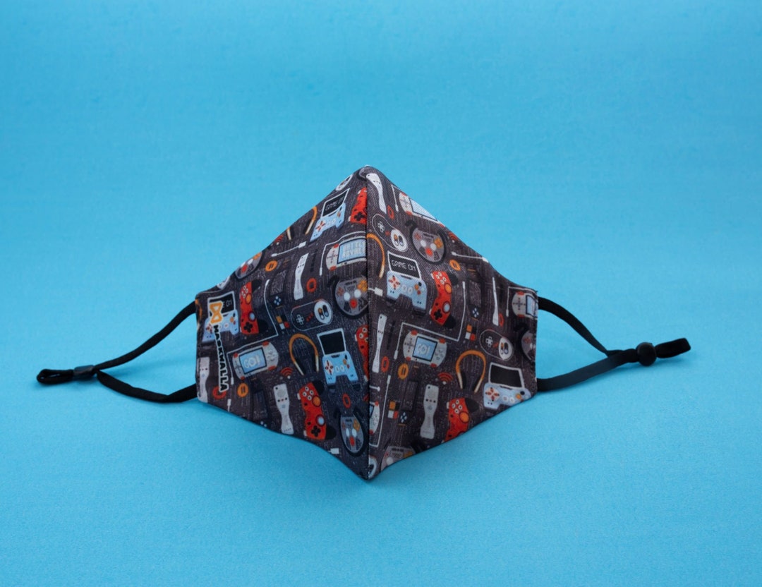 Video Game Face Mask Kid's Face Mask Face Mask Face - Etsy