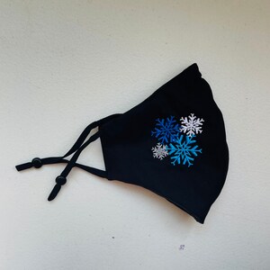 Snowflake Face Mask, Snowflake, Winter Face Mask, Snowflake Mask ...
