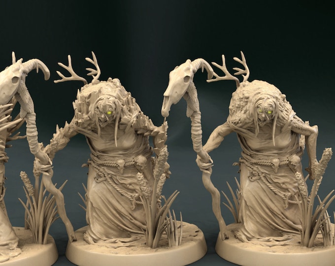 Swamp Hag / Swamp Witch 28mm Miniatures for Tabletop Gaming dnd, D&D ...