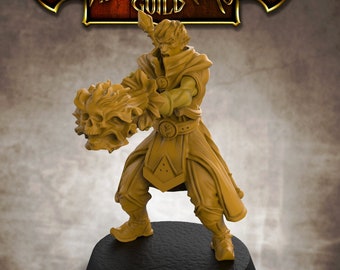 Mage Bundle 32mm 28mm Miniatures for dnd, D&D, Mini for Wargaming, RPG ...