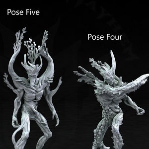 Twig Blight Plant Monster 3D Resin Print 28mm Miniature D&D Dungeons ...
