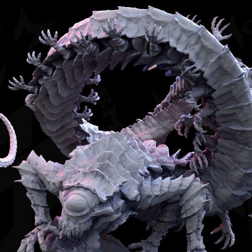 Nothic Behemoth Gargantuan Aberration Monster 3D Printed - Etsy