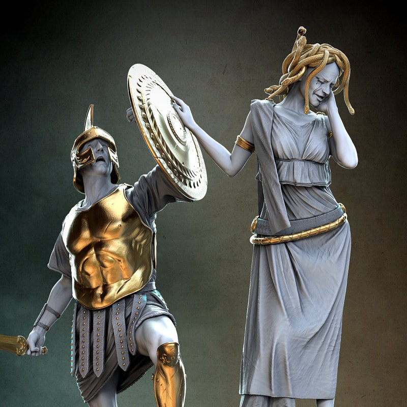 Athena Cursed Nude - Etsy