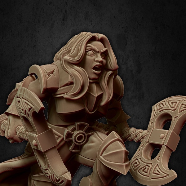 Female Dwarf Miniature - Etsy