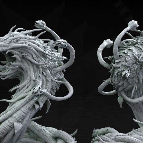 Plant Monster Large Cursed Splinter 28mm 3D Resin Printed D&D - Etsy