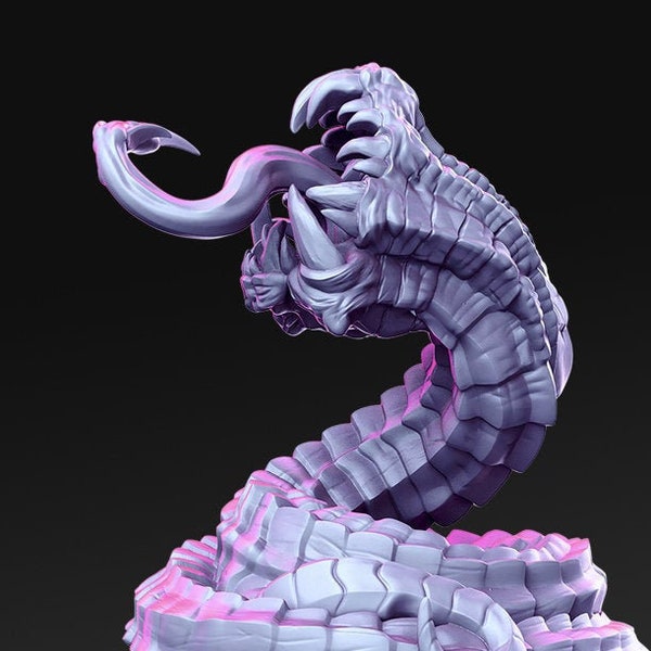 3d Printed Graboid - Etsy