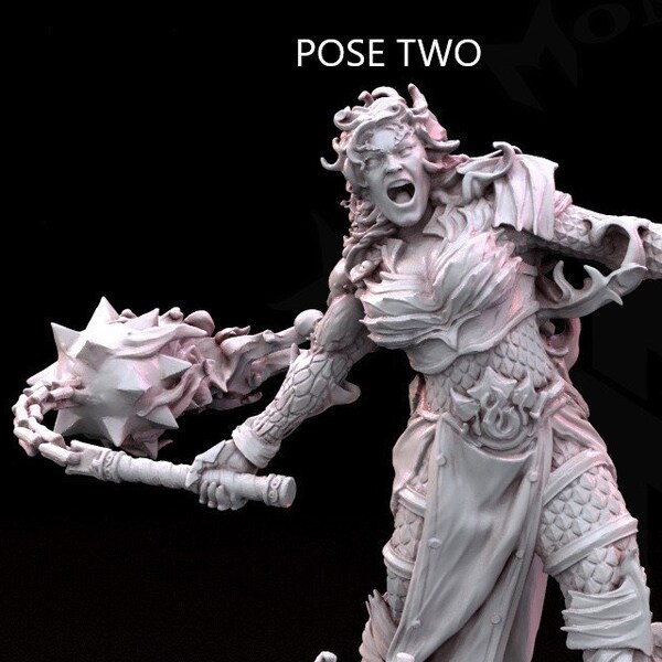 28mm Female Giant Miniature - Etsy