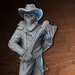 Undead Skeleton Cowboy 28mm 32mm D&D 3D Resin Print Miniature Dungeons ...