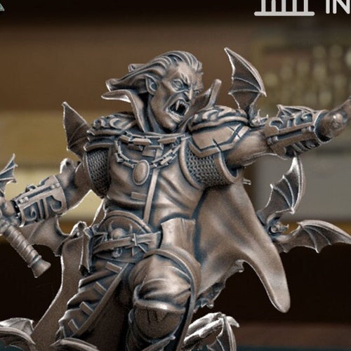 Vampire Lord Strahd Dracula 28mm D&D Resin Miniature Dungeons - Etsy