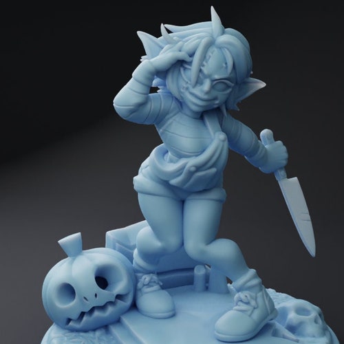 Chuki the Goblin Murder Doll Mini D&D Resin 28mm 32mm 54mm - Etsy