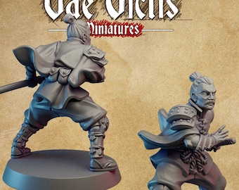 Samurai Tabletop Miniature - Etsy