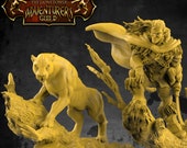 Friends of the Dale Drizzle the Drow and Gwen the Panther | Etsy