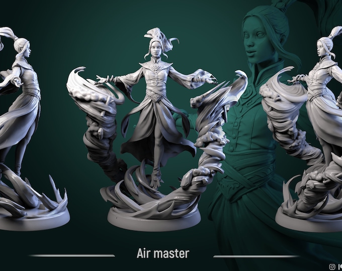 Avatar: the Last Airbender Avatar Kyoshi Statue 3D Printed With Wood ...