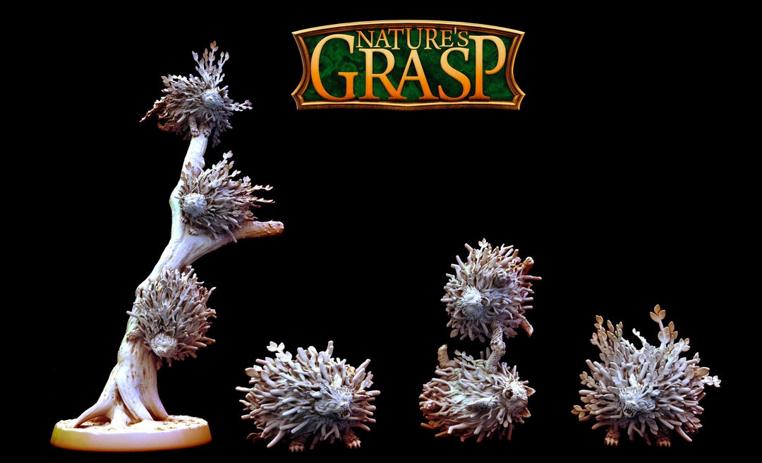 Tumbleweed Terrors Shrub Kitties Animated Plant Miniatures Dungeons and ...
