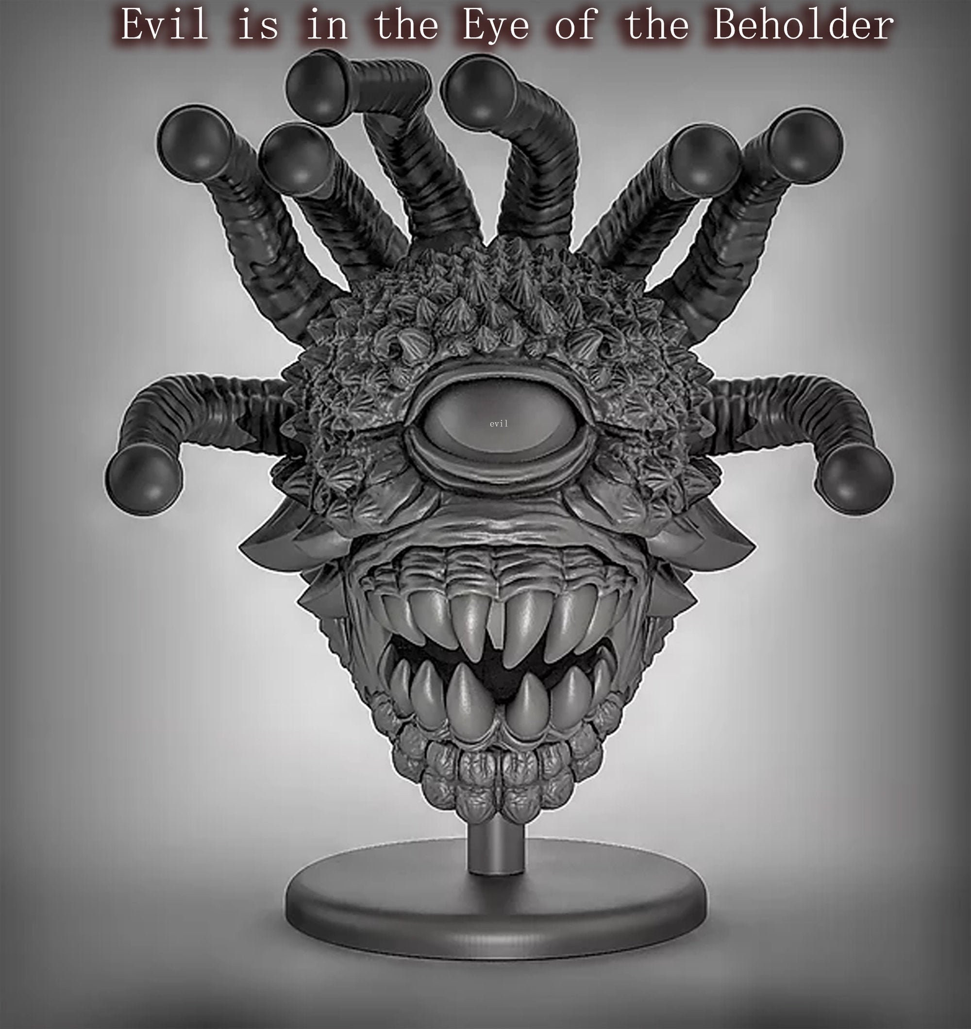 Beholder Eye Terror D&D Miniature BPA Free Resin Dungeons - Etsy