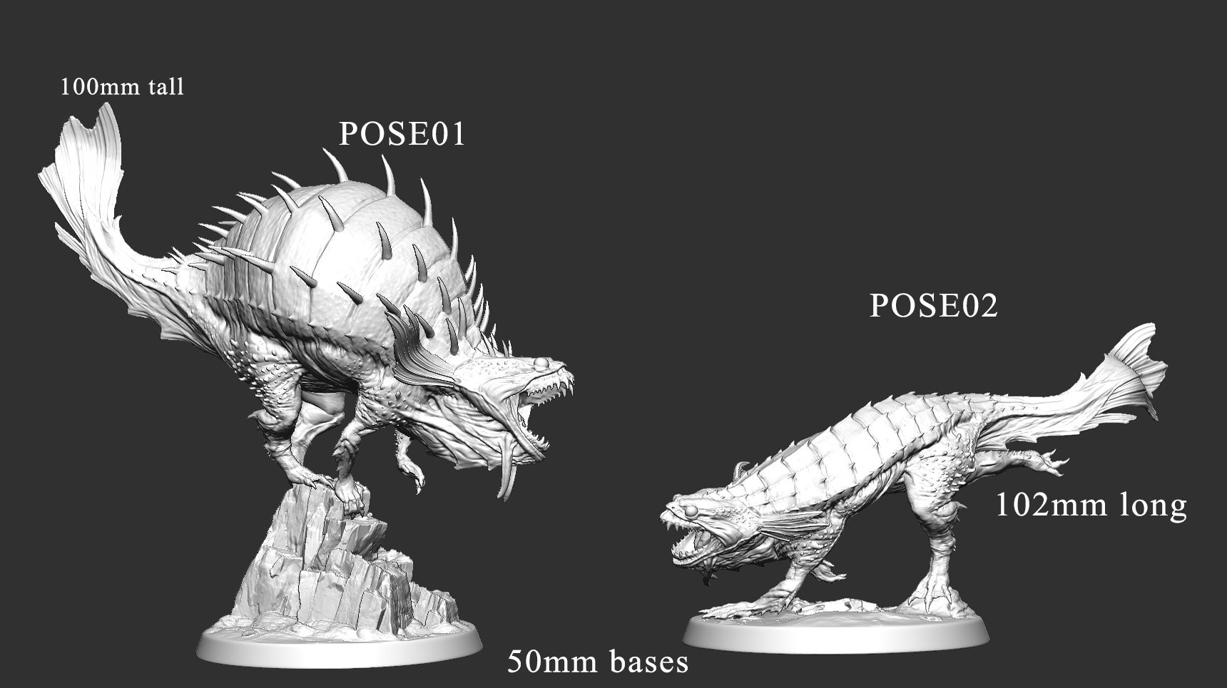 Gangly Puffer Cave Fish Creature Mini WTF is THAT Resin - Etsy