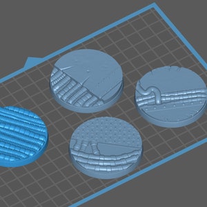 Assorted 50mm Bases for Miniatures - Dungeons and Dragons, Pathfinder ...