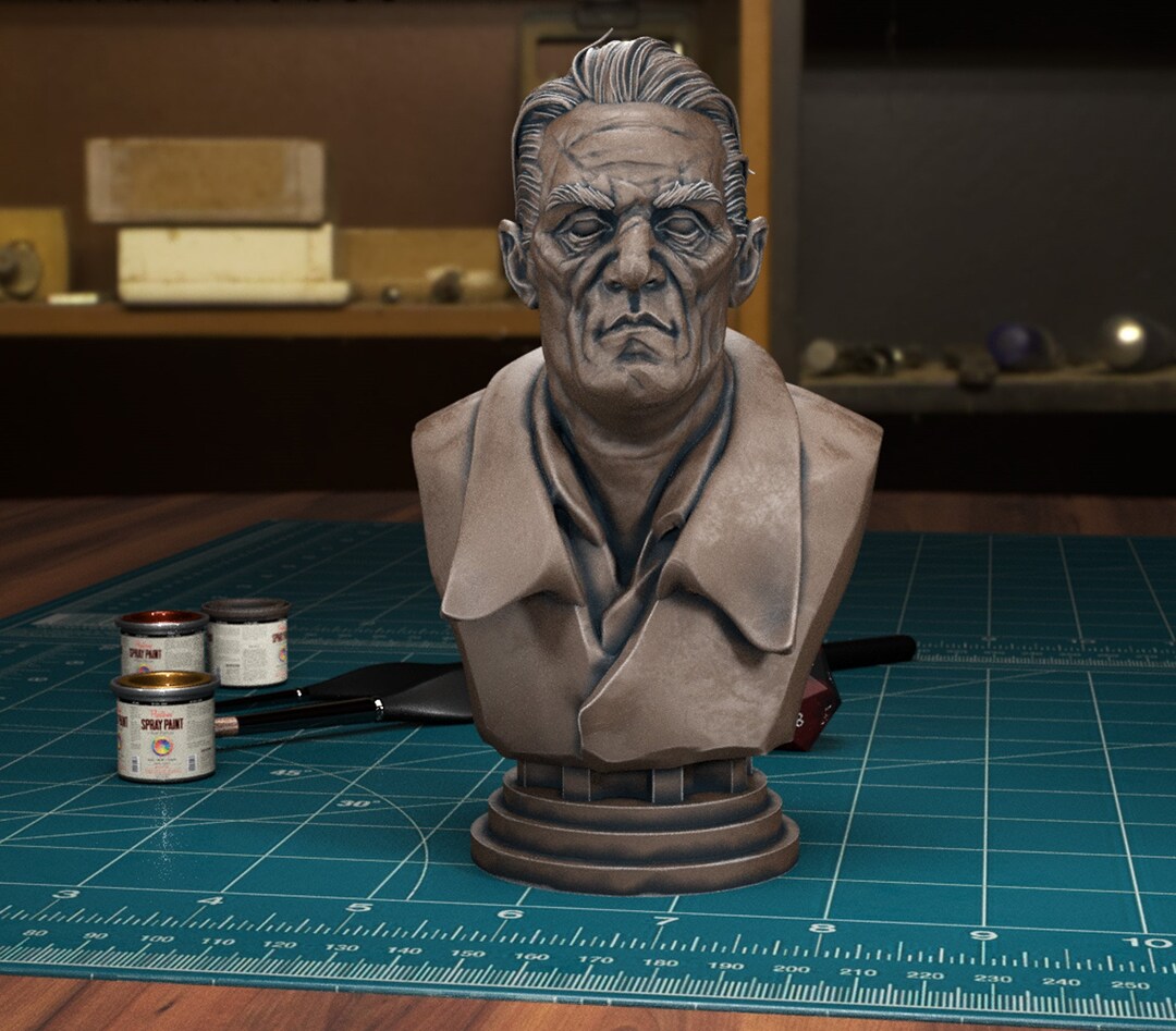Dishonored Bust Resin Minis D&D Dungeons and Dragons Pathfinder Dnd ...