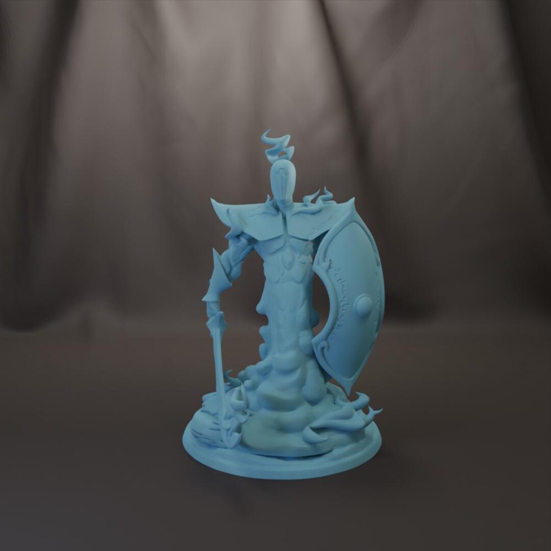 Magma Golem Fiery Volcanic Golem 28mm 32mm 54mm Mini or 75mm Statue D&D ...