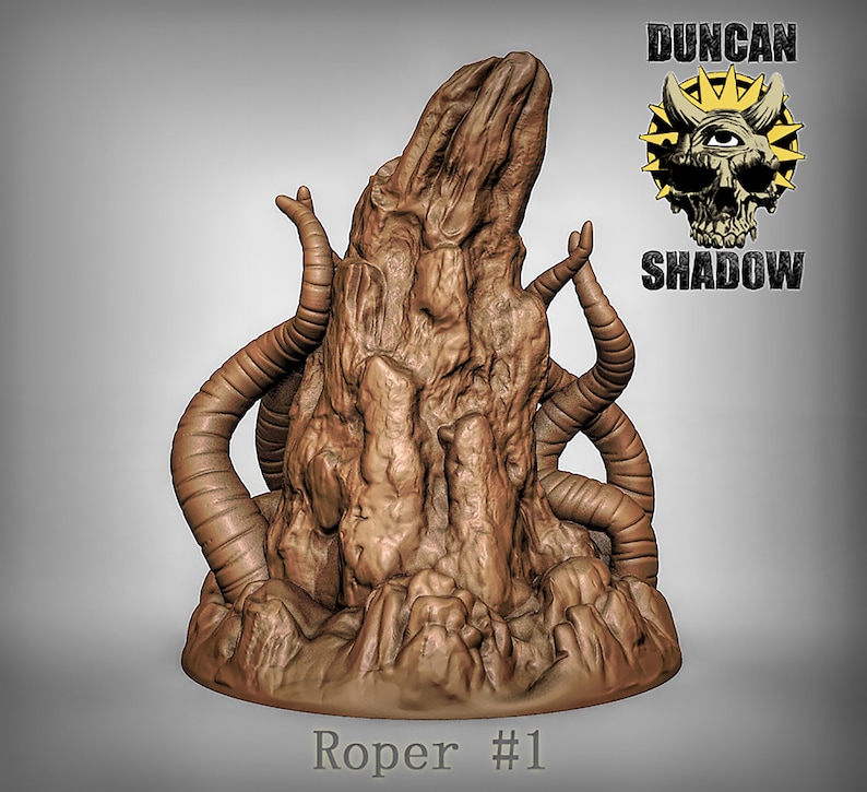 NEW Roper Large 3D Resin Printed D&D Miniatures - Dungeons and Dragons ...