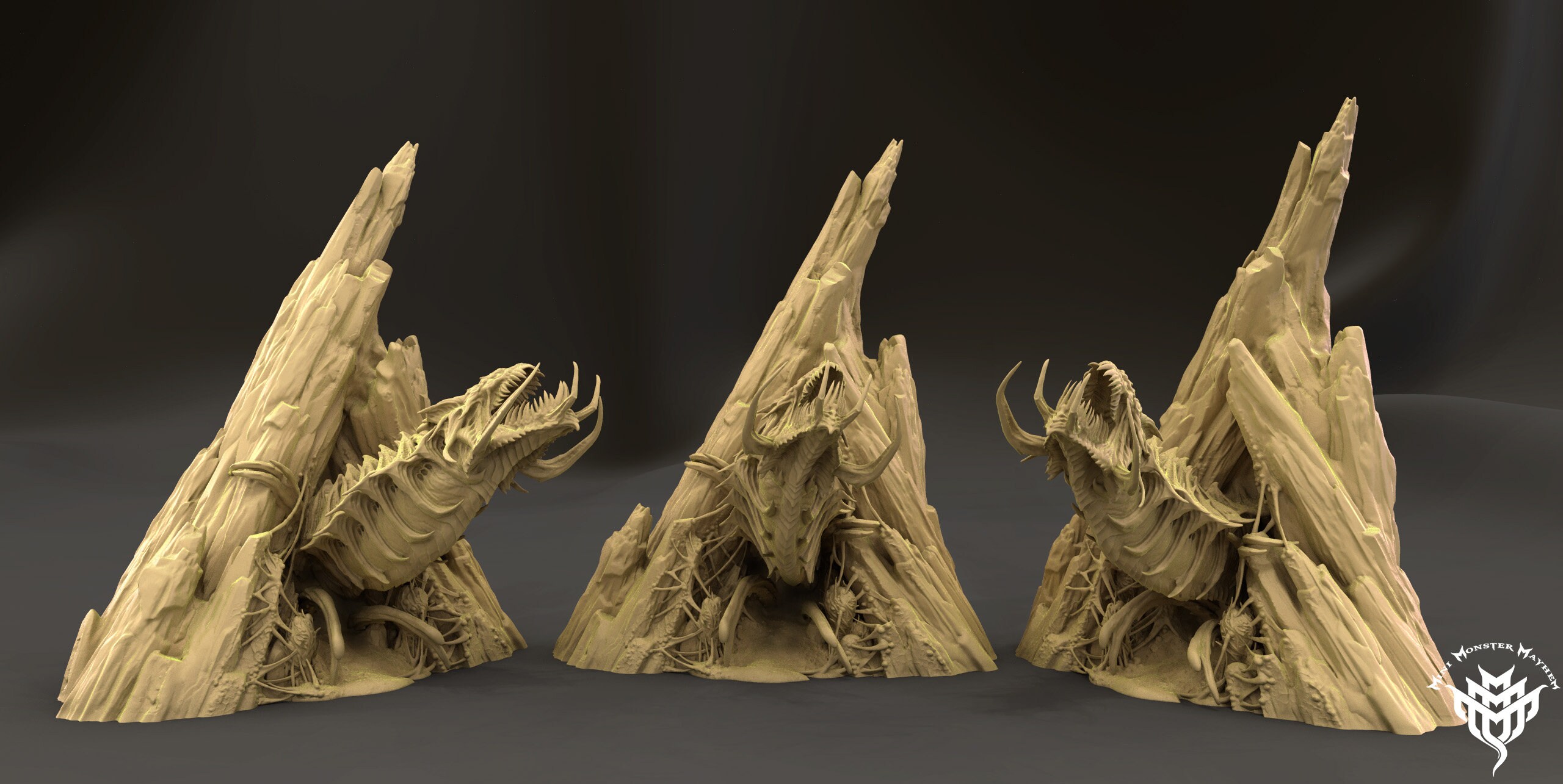 Insectoid Dragon Huge 3D Resin Printed Miniatures Dungeons - Etsy