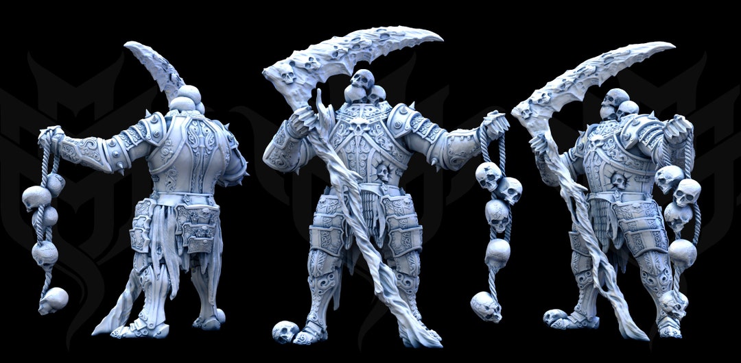 Enslaved Construct Undead Guardian Printed Resin Miniatures D&D ...
