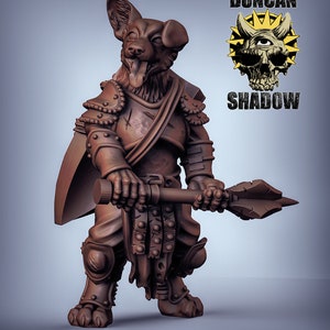 Corgi Fighters Dogs 28mm or 32mm Miniatures 3D Resin Printed D&D ...