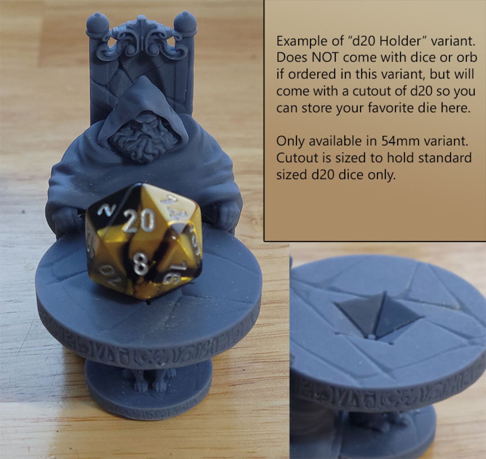Wizard Pondering Orb Meme Figure D&D Resin 28mm 32mm 54mm - Etsy