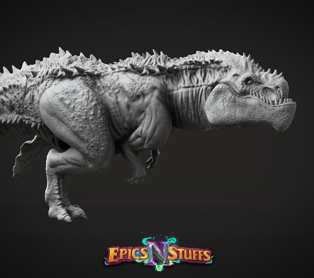 Scourgebourne Tyrannosaurus Rex Alt Pose Dinosaur Miniature Dungeons ...