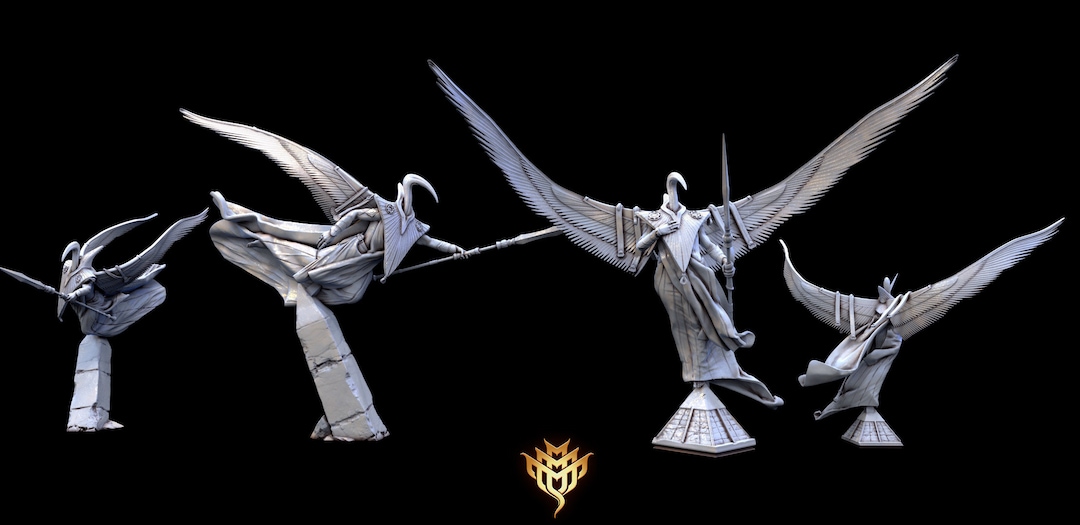 Ibis Overlords Giant Bird D&D Monster Miniatures Dungeons and Dragons ...