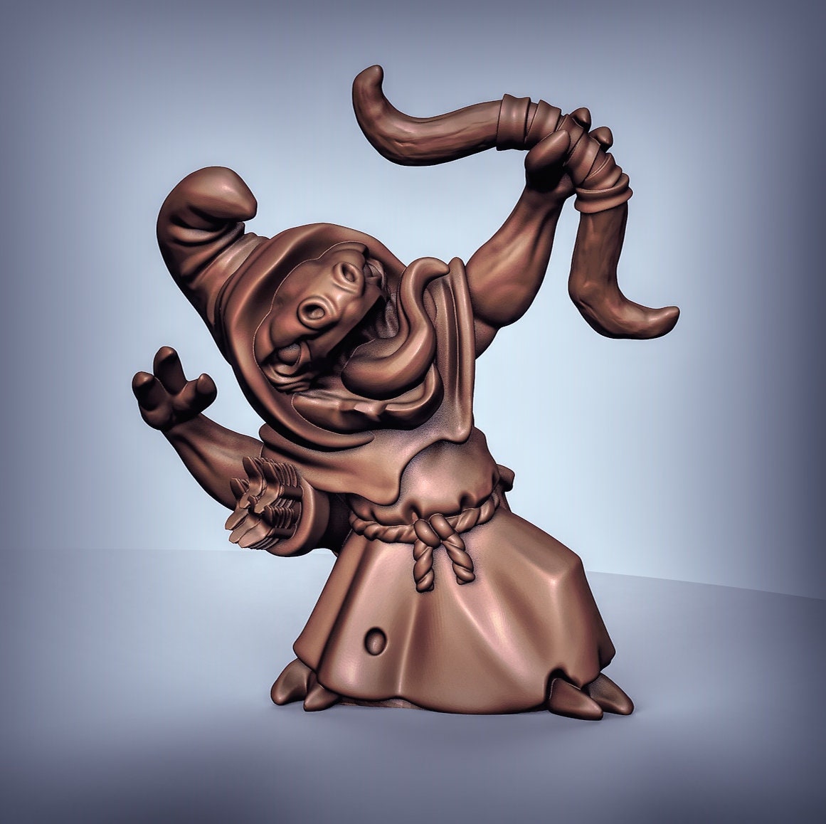 Bow Cave Kobold Lizard Humanoid 28mm or 32mm D&D 3D Resin | Etsy