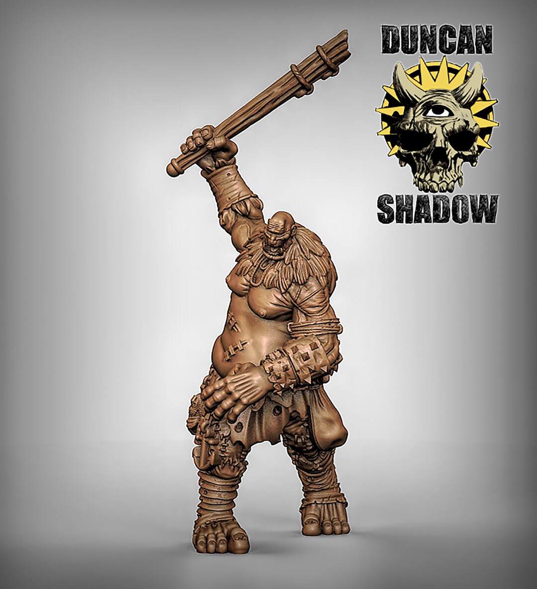 Cyclops Giant D&D Miniature 3D Printed Resin Dungeons and Dragons ...