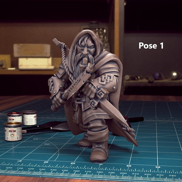 Miniature Dwarf Figurine - Etsy